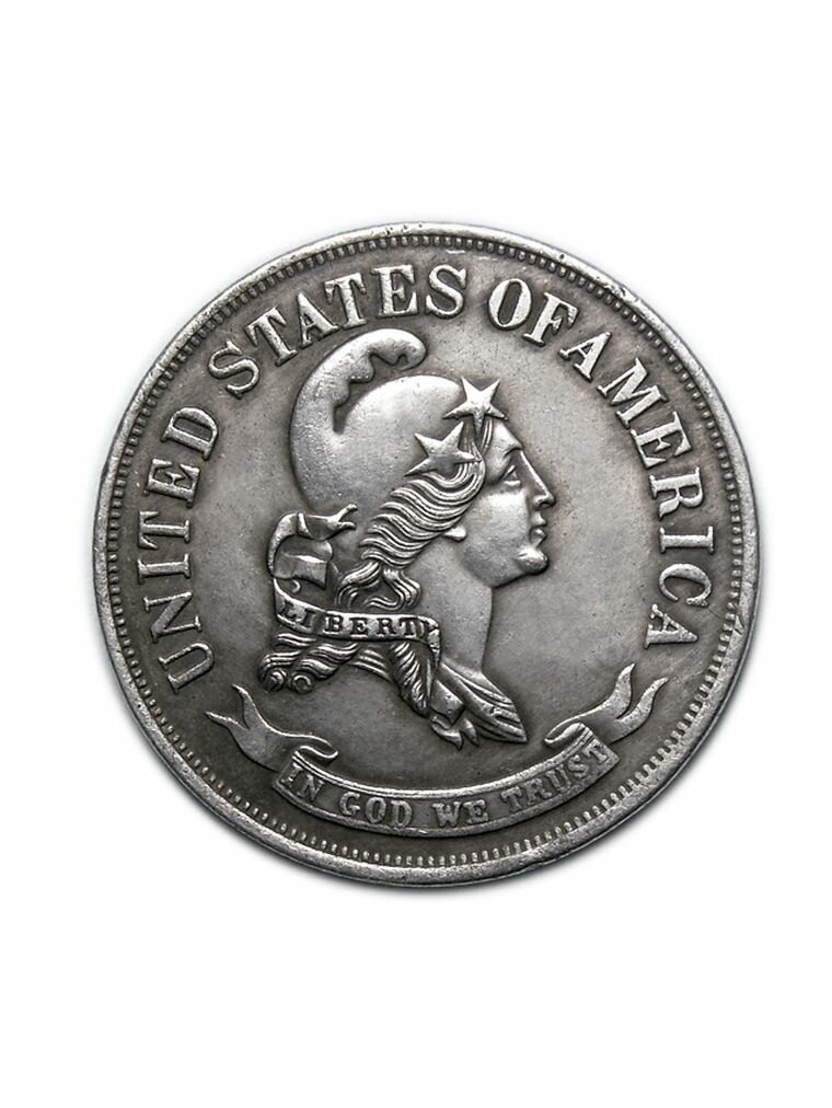 50 центов США 1869 пробная монета 2 сувенирная копия монеты, нумизматика, деньги для коллекции