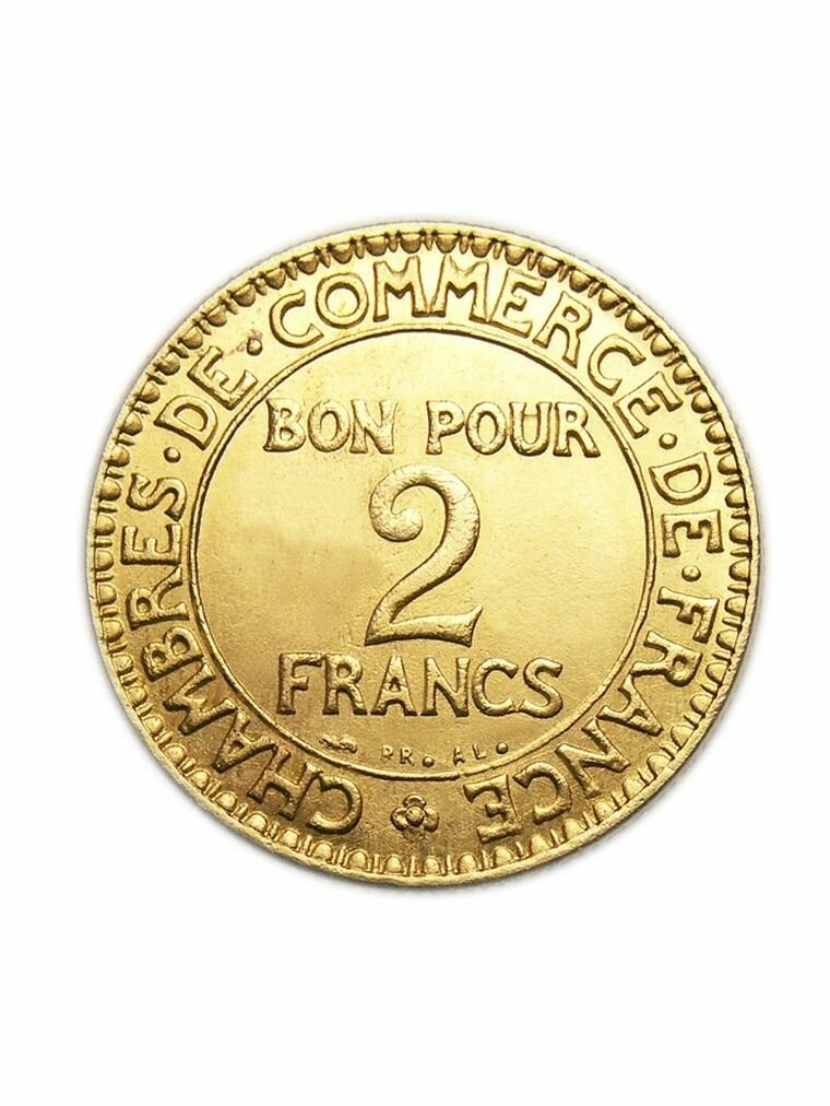 2 франка 1927 монета Франции сувенирная копия монеты, нумизматика, деньги для коллекции