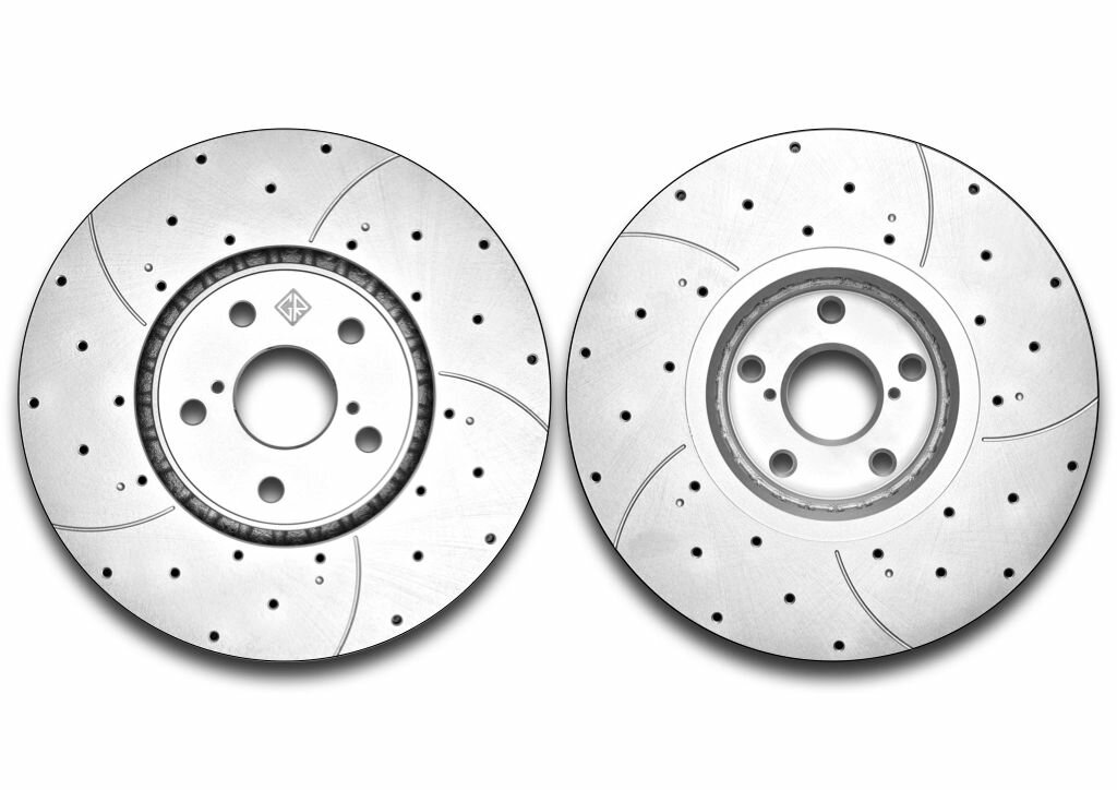 Тормозной диск Gerat DSK-F130P (передний) Platinum для а/м lexus GS 3.5 (334мм)