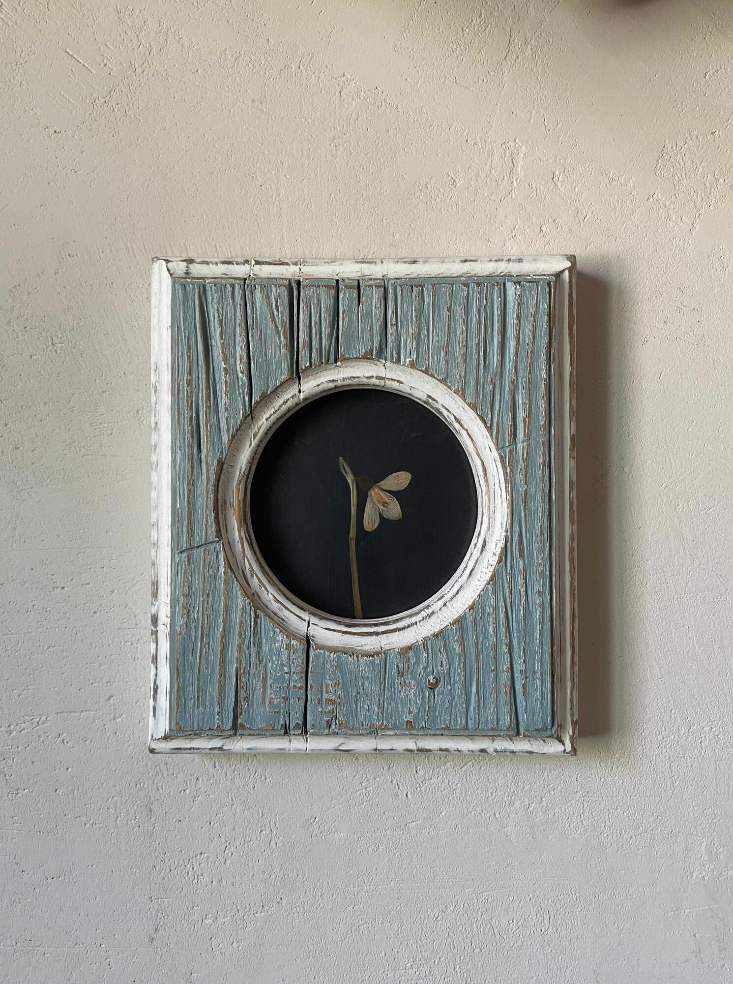 Фоторамка из натурального дерева. Ручная работа. 18,8х22х3,5 см. andCactus.