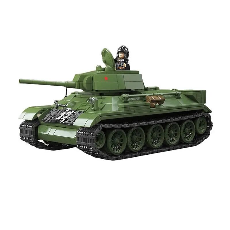 Конструктор 1940 год Т - 34 / 76 Средний танк (1013шт)