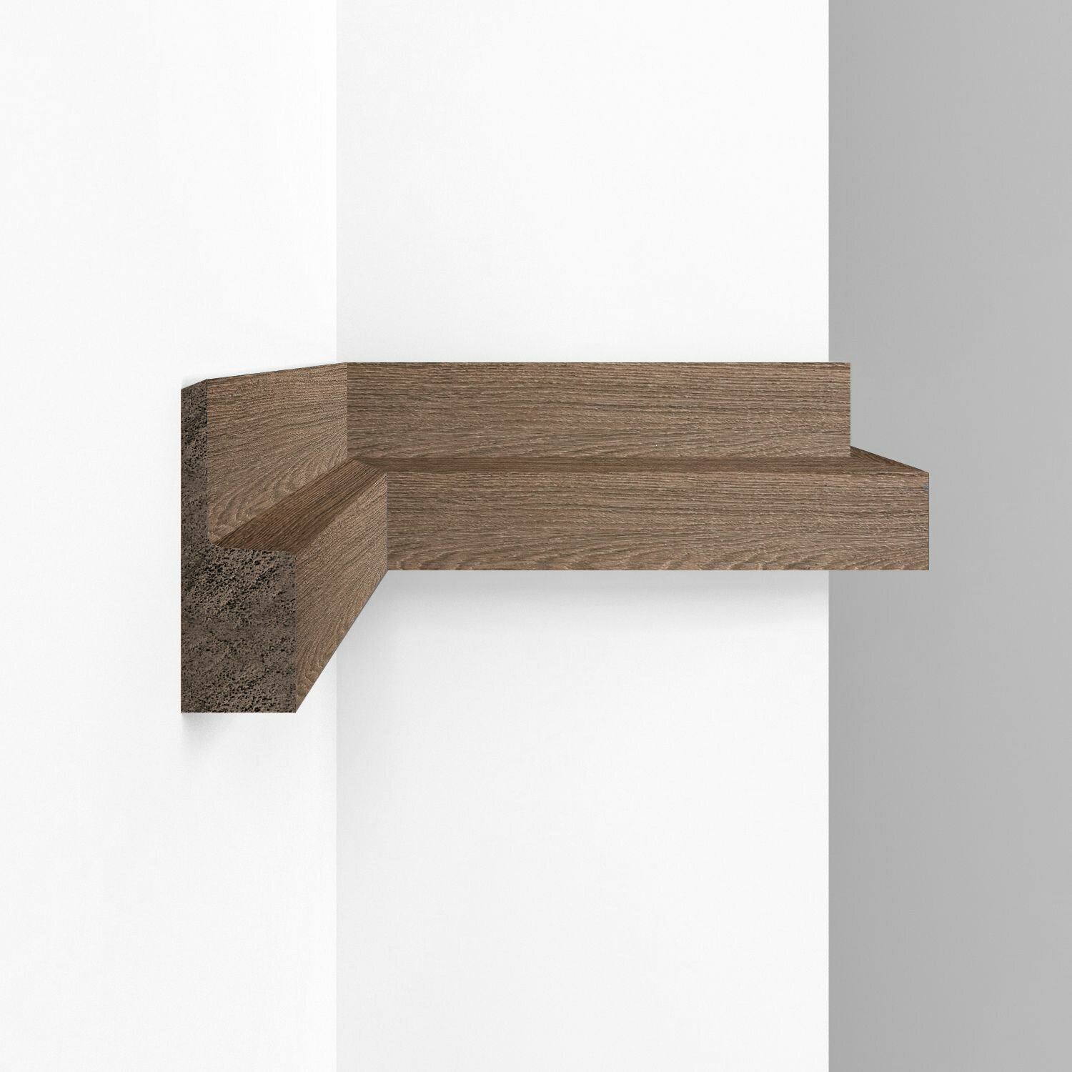 Молдинг D305-88 для стен, на потолок, декоративный плинтус, Decomaster 7 шт, 61х21х2000 мм