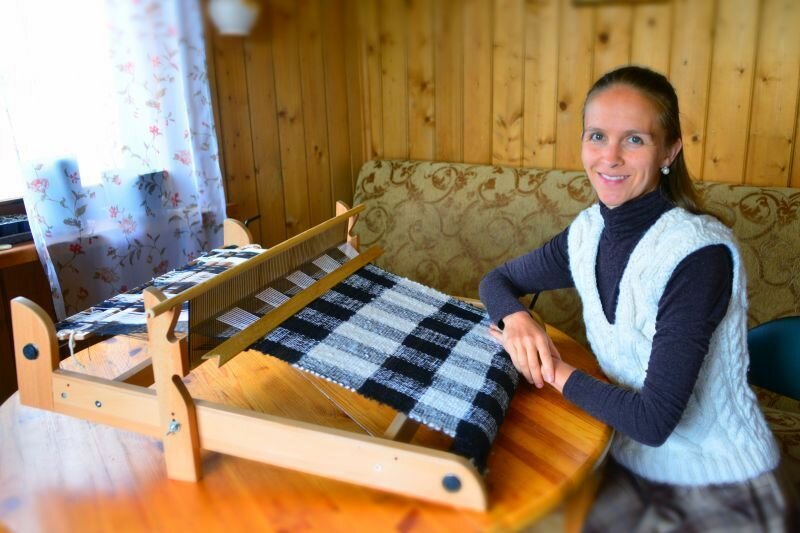 Ручной ткацкий станок /оптима-мини рабочая ширина 60 см премиум/