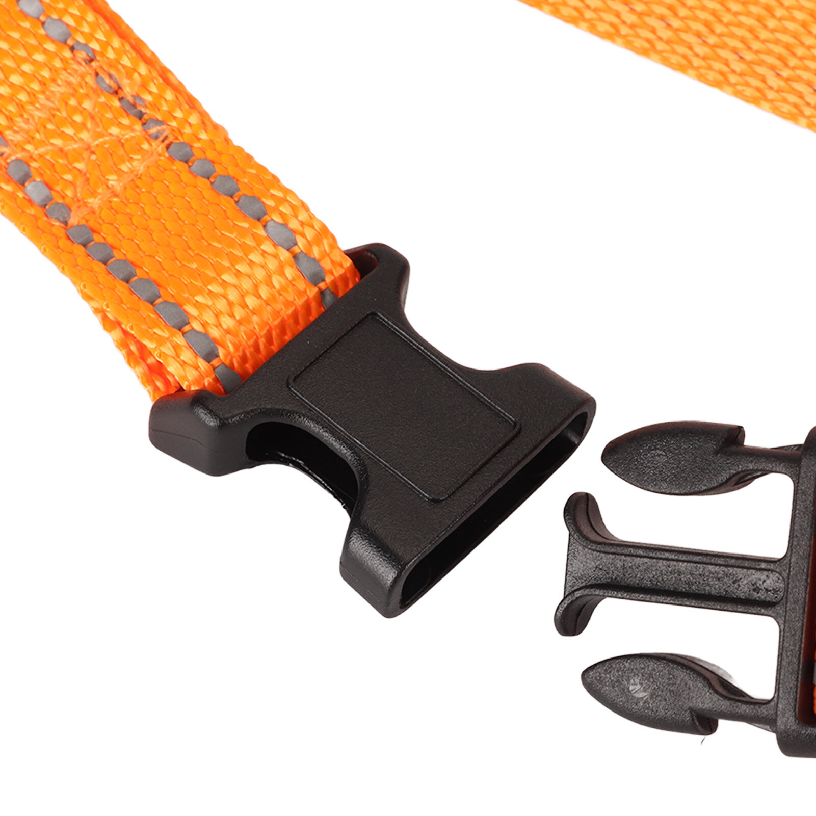 Ошейник для собаки, регулируемая морда, предотвращает укусы, лай, дышащая нейлоновая капа для собаки, для тренировок на прогулке, оранжевый M