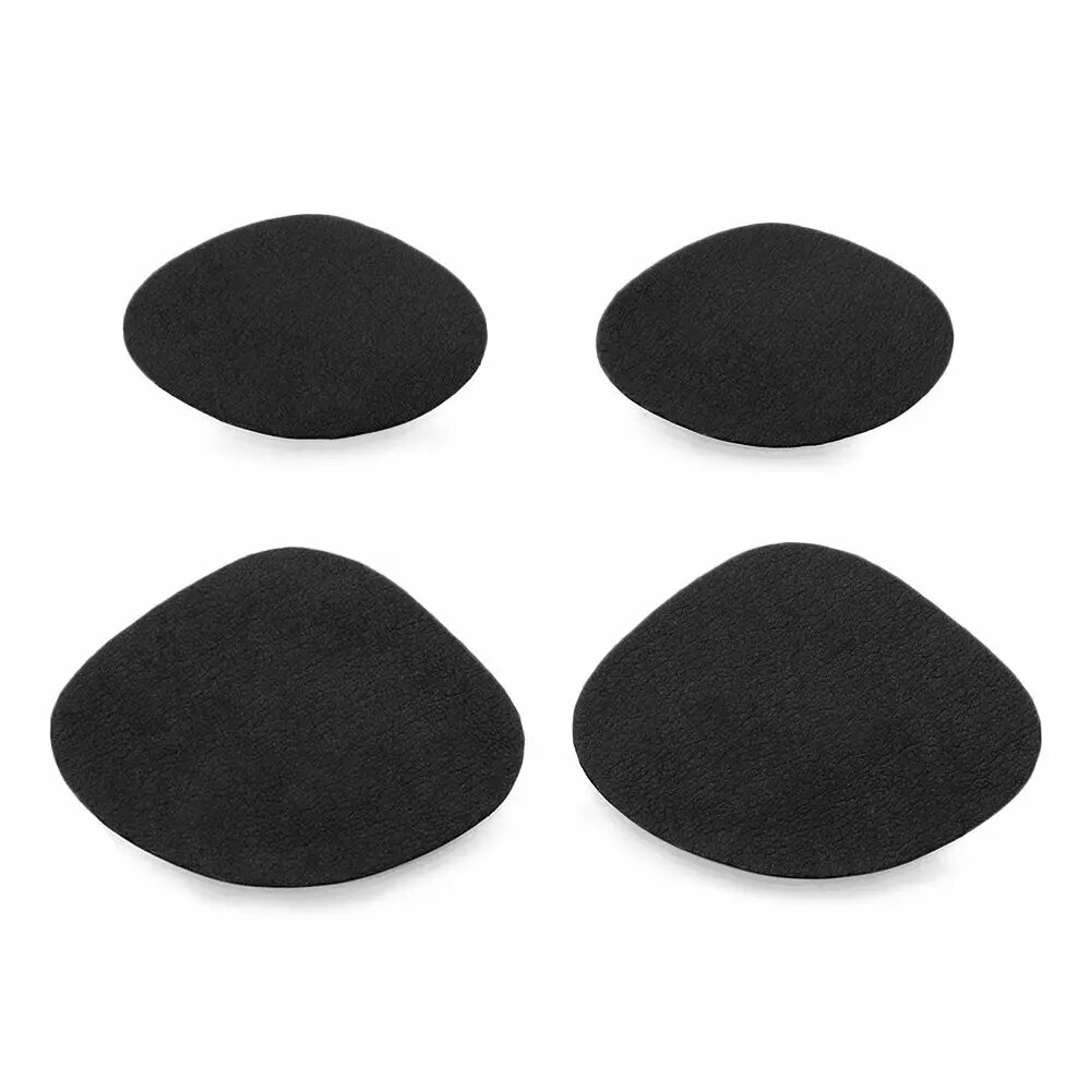 4 шт./компл, женская защита для ухода за ногами, противоизносные подушечки, наклейка с отверстием для обуви, ремонт пяток, субсидия, нашивка на подкладке для кроссовок Черный, black