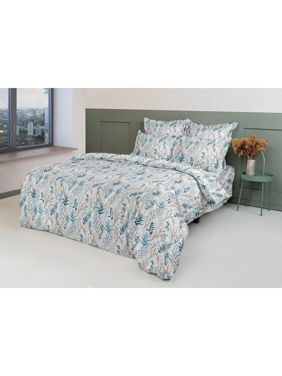 Постельное белье 2сп экодом КПБ Перкаль