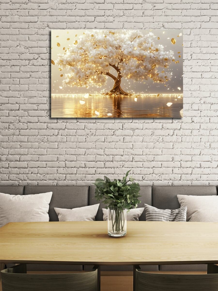 Картина на холсте LOFTime 40Х60 Дерево счастья 3 КС-1608-4060