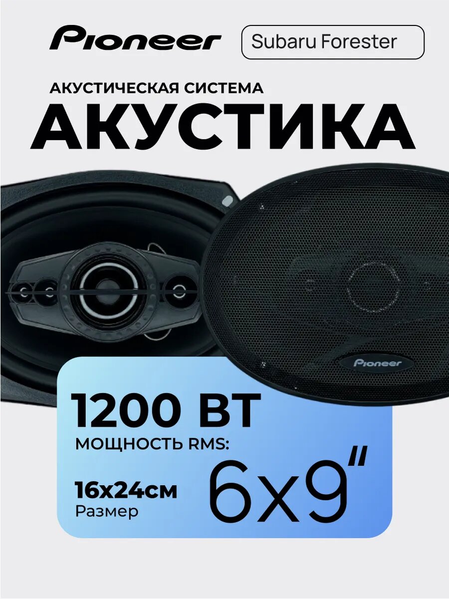 Динамики автомобильные пионер колонки в машину