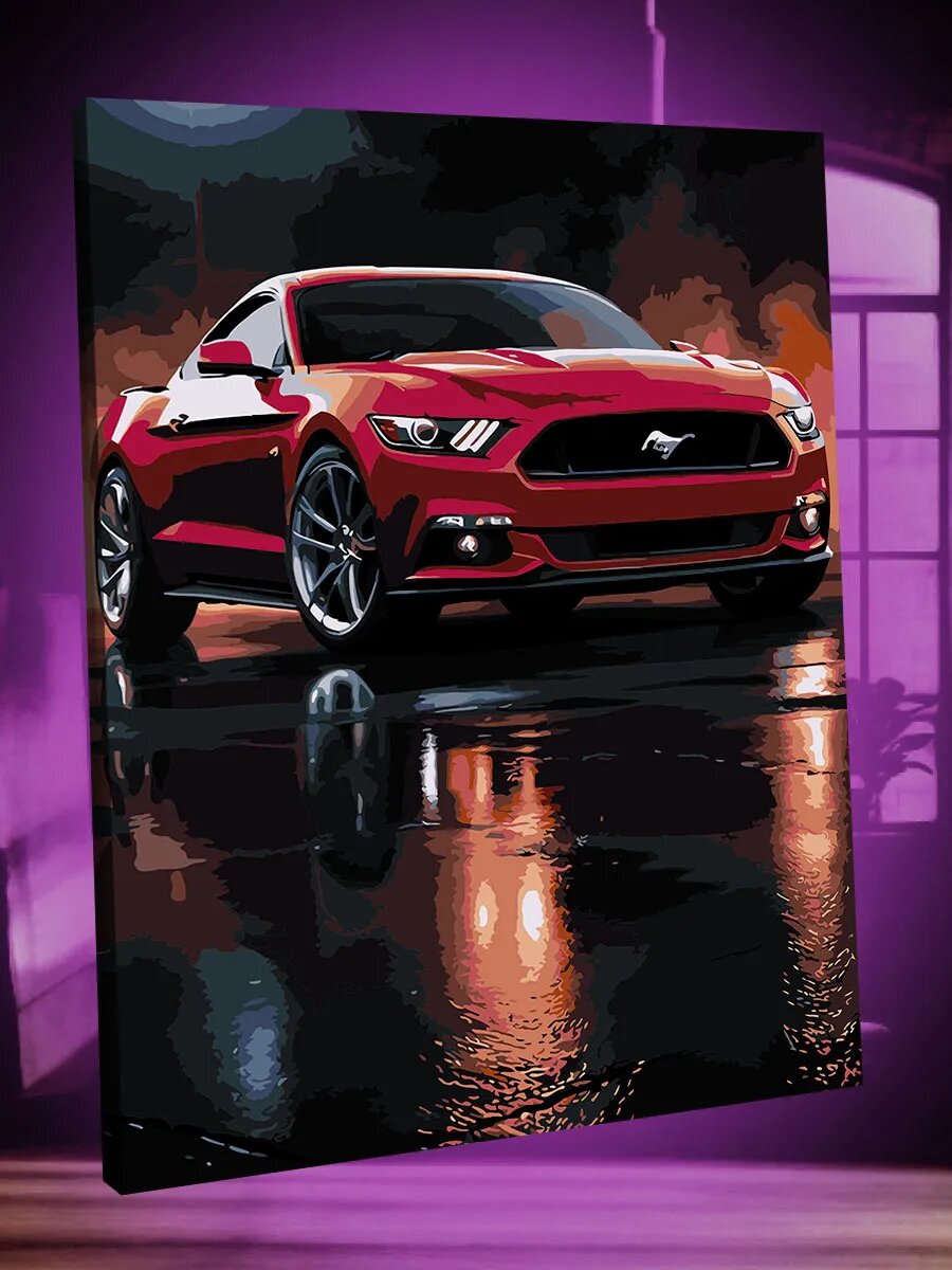 Картина по номерам Ford