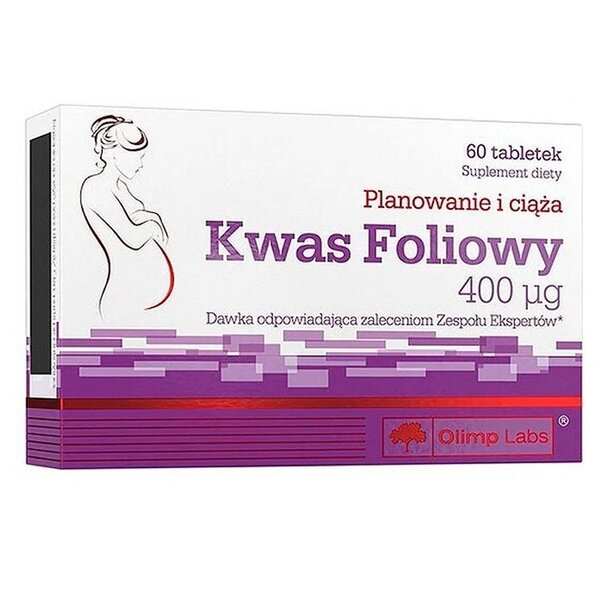 Olimp Sport Nutrition Folic Acid 400 mcg (60 таб)