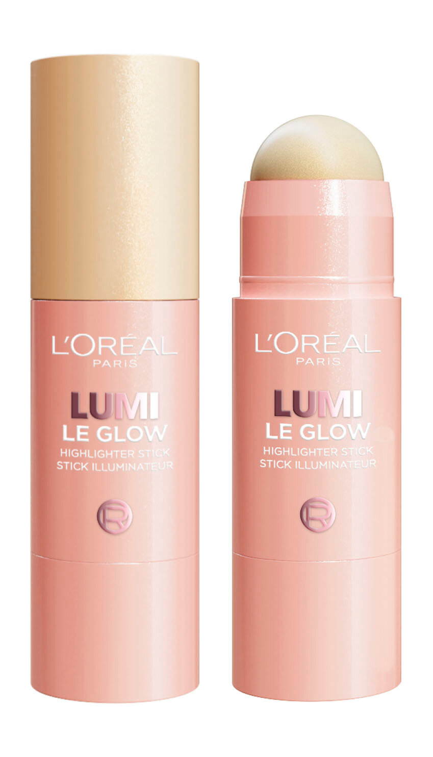 L'OREAL Хайлайтер-стик Lumi Le Glow сияющий, 6,5 г, 635 Golden Couture