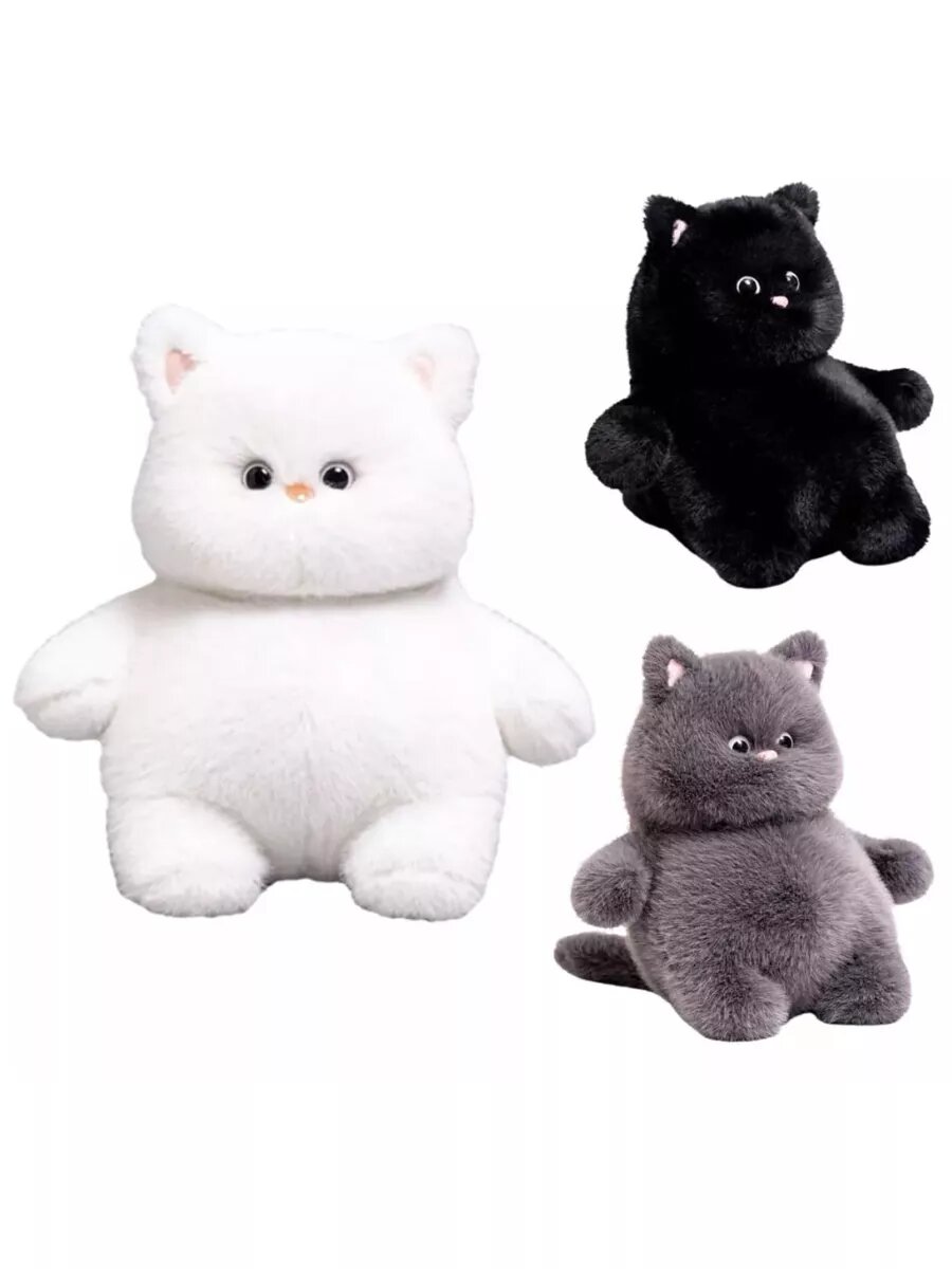 Мягкая плюшевая игрушка Кот Мякиш