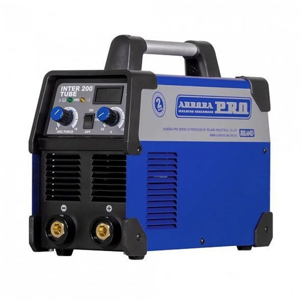 Сварочный инвертор Aurora INTER 200 TUBE, MMA, форсаж дуги, антиприлипание, VRD