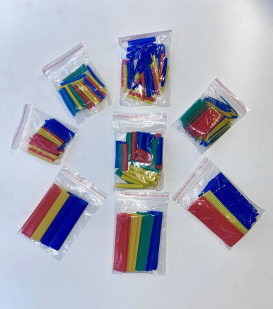 HST-400 набор термоусадочных трубок 45мм (FUT-400)