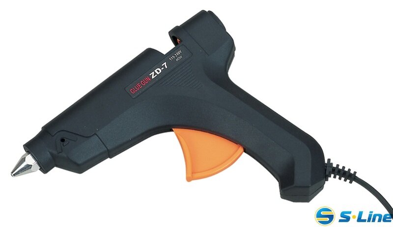 Термо клеевой пистолет ZHONGDI ZD-7 (60W) диаметр стержня 11 мм