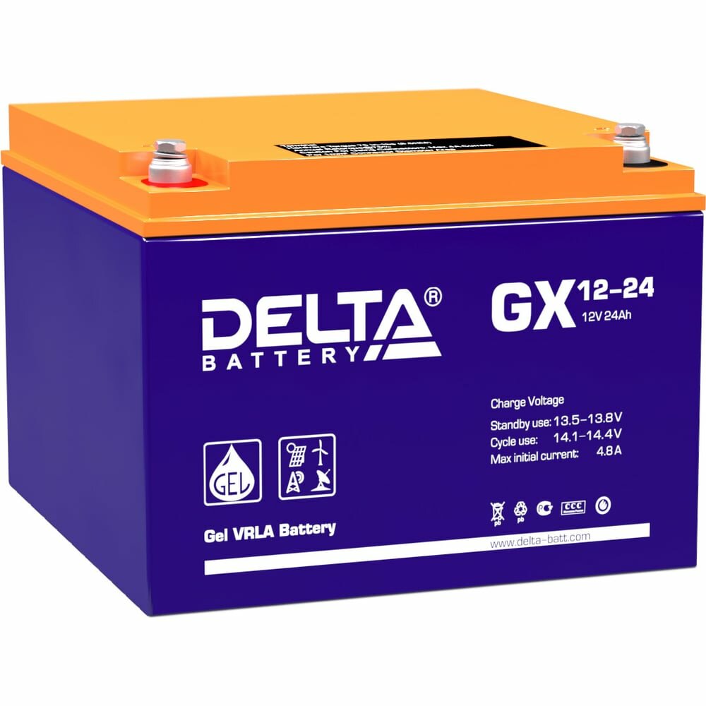 Аккумулятор DELTA GX 12-24