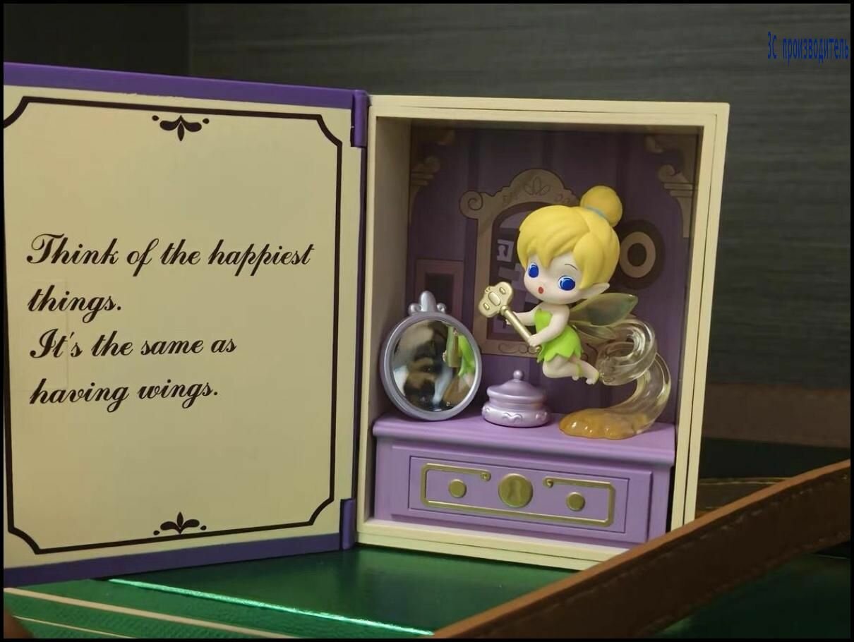 Коллекционные куклы, POP MART, Disney100, слепые коробки Classic Fairy Tale Collection, фантазийные подарки ручной работы(mystery box)