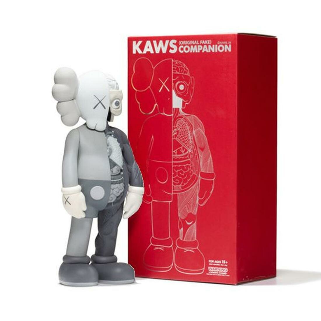 Коллекционная игрушка Kaws Companion 40 Anatomy Medicom Toys / Фигурка KAWS Bearbrick 40