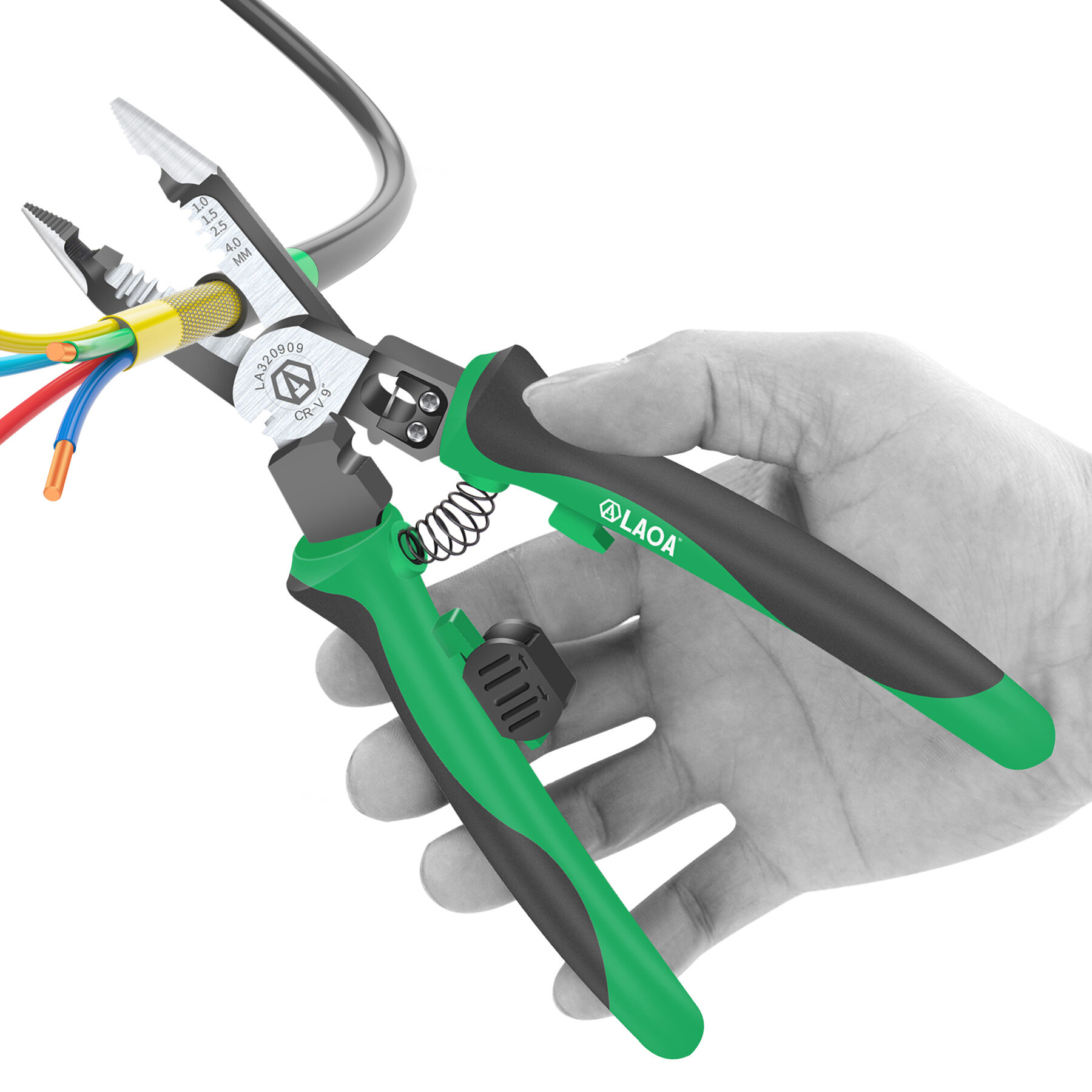 LAOA Пассатижи усиленные 6 в 1