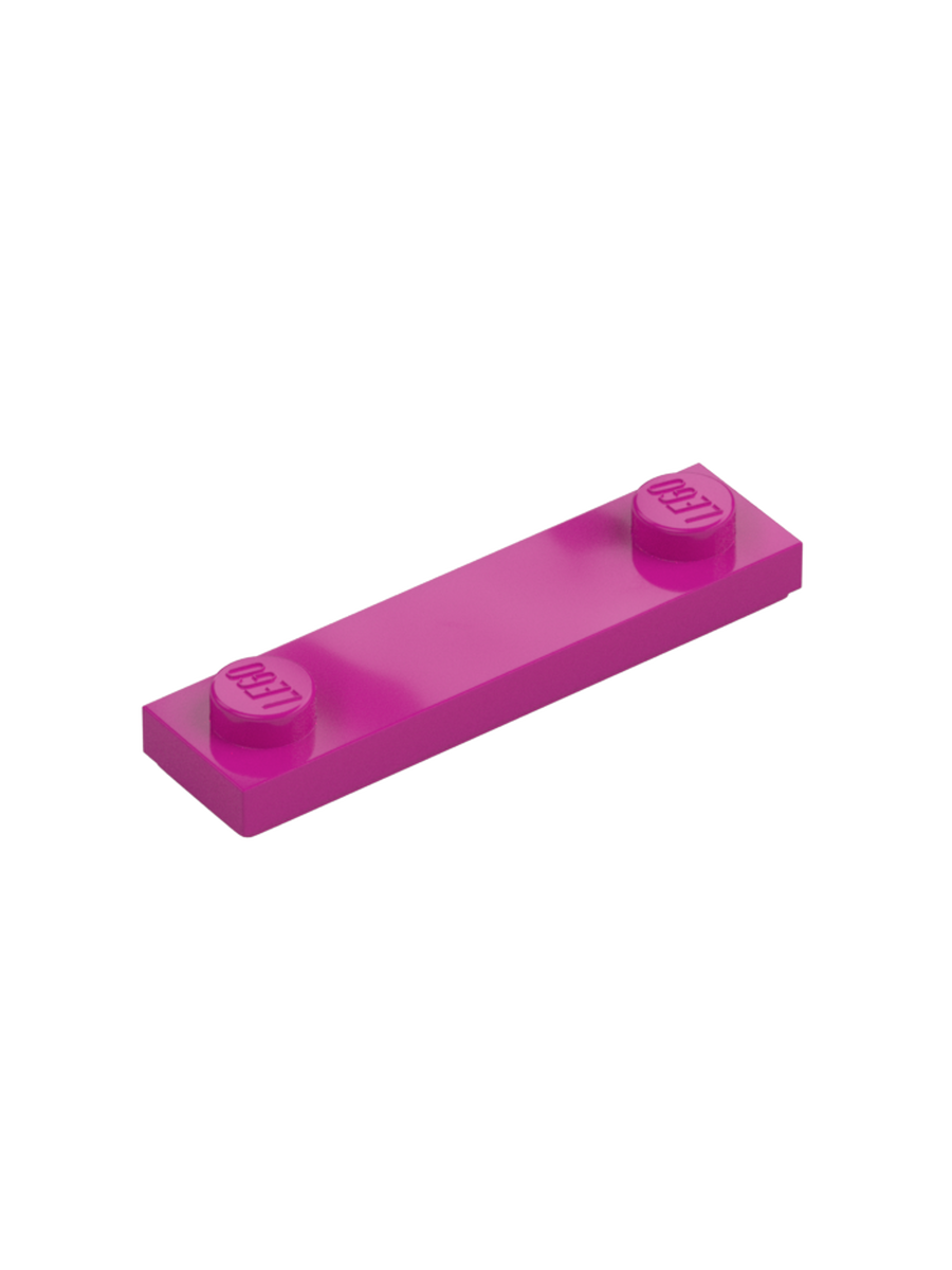 Деталь Lego Plate, Modified 1 x 4 with 2 Studs with Groove (41740)