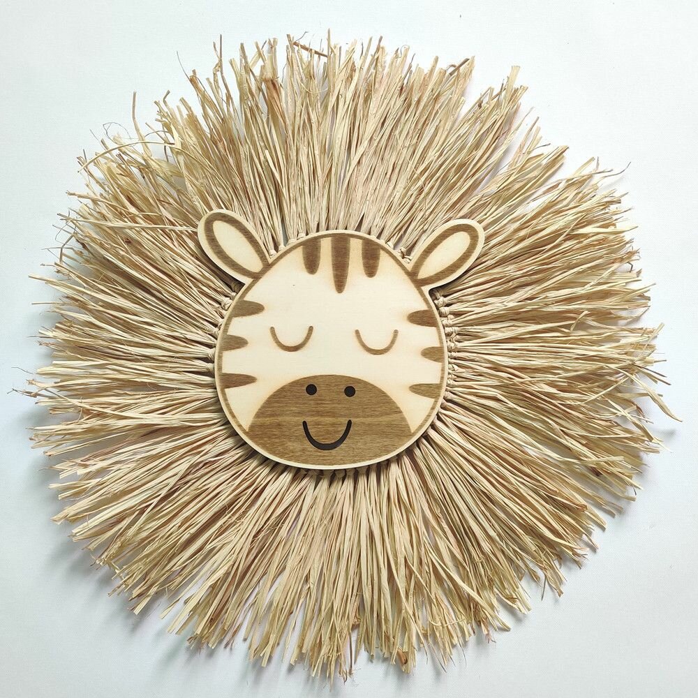 Креативные аксессуары для дома из соломы рафии