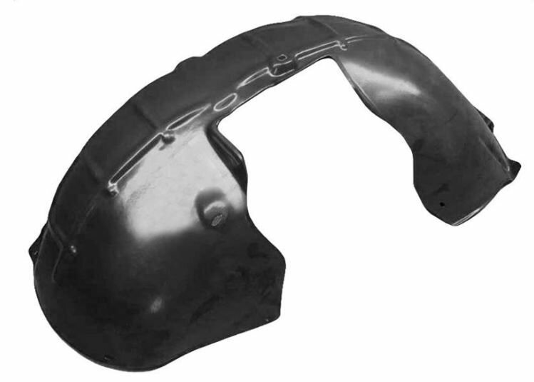 Подкрылок SAT 1z0809958b, для Skoda Octavia, черный, передняя правая сторона (Спереди/ Справа/ задняя часть)