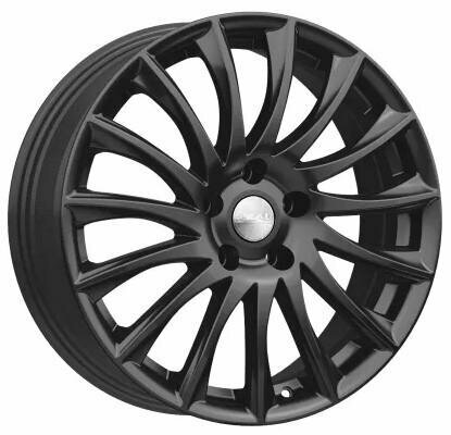 Диск автомобильный литой СКАД Валенсия 18x7 5x114.3 et38 dia67.1 Чёрный матовый
