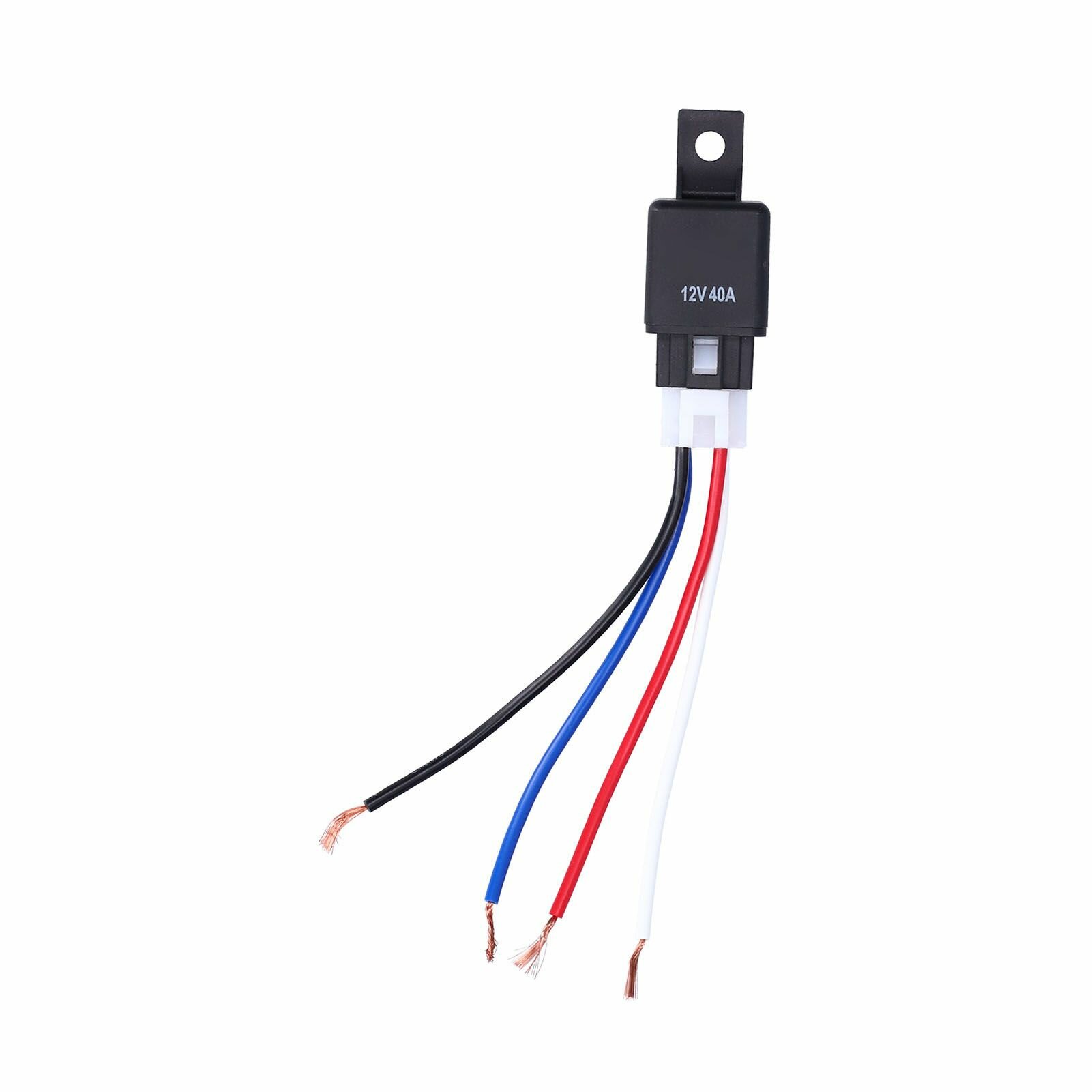 Водонепроницаемое 4-контактное реле 12V 40A с жгутом проводов,