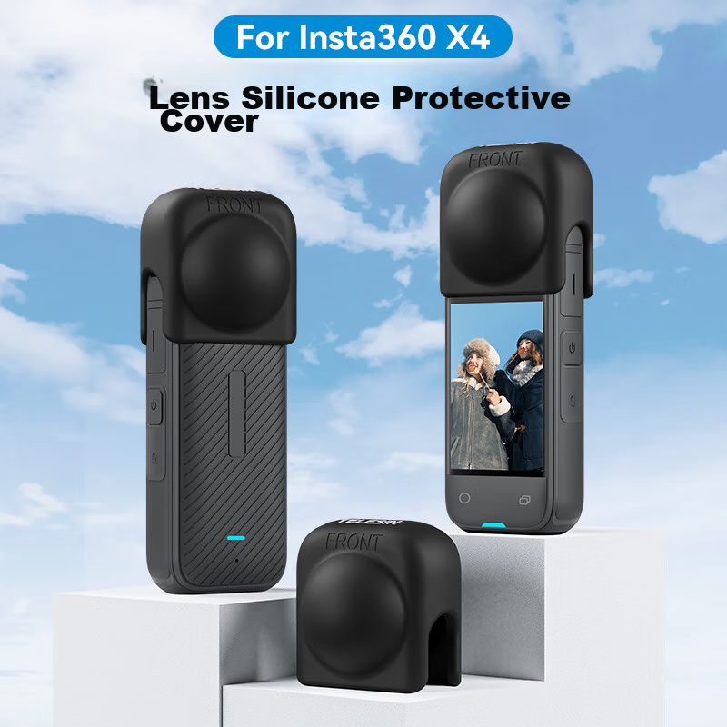 TELESIN Compatible Lens Protector for Insta360 X4, Anti-Scratch And Wear-Resistant Lens Cover
