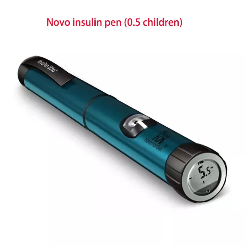 Полумасштабная детская ручка NovoPen Echo, детская ручка для инъекций в области сахара в крови Novo Nordisk, инсулиновая ручка для детей