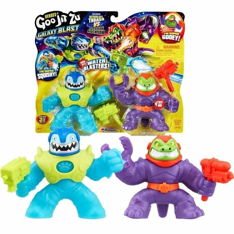 Goojitzu Astroblast Trashvs quickdraw rockjaw Galaxy blast /галактическая атака