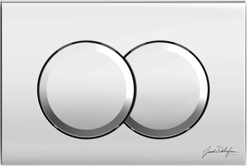 Кнопка смыва Jacob Delafon E36496-CP для инсталляции, хром