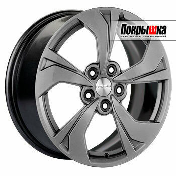 Диски литые Khomen KHW1724 7.0х17/5х108 D54.1 ET40.0, Gray