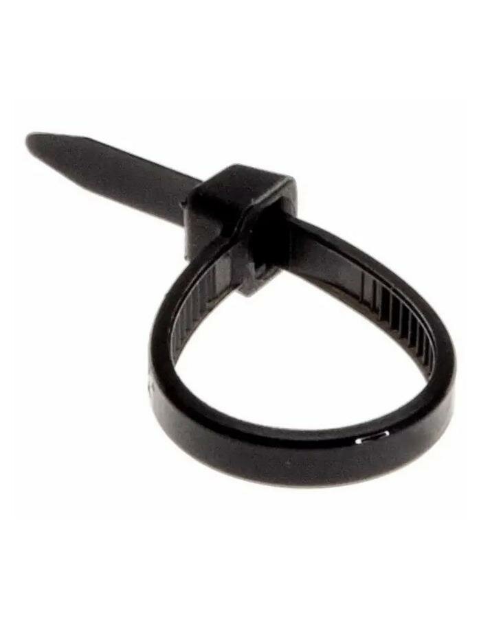 Хомут-стяжка Rexant кабельная нейлоновая, 100 x 3,6 мм, черный {07-0101-4} (100 шт/упак)