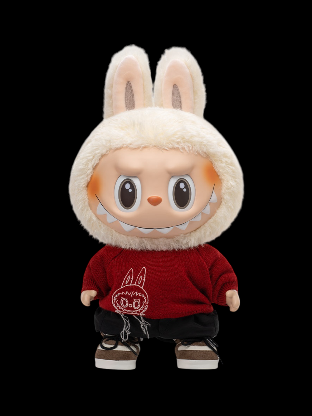 Коллекционная оригинальная фигура THE MONSTERS - BEST OF LUCK Vinyl Plush Doll / 38 см высота / POP MART / Разноцветный