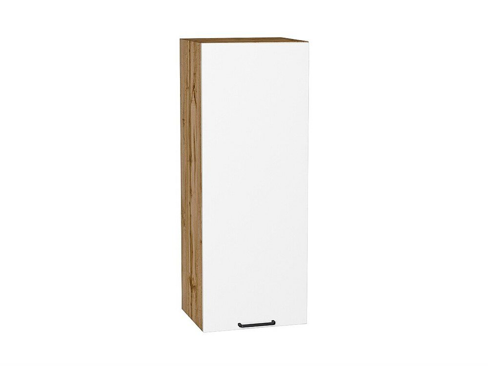 VVT Шкаф верхний с 1-ой дверцей Флэт Дуб Вотан, White In 2S, 920, 350 В*Ш*Г 920*350*318, фасад ЛДСП White In 2S, корпус Дуб Вотан White In 2S