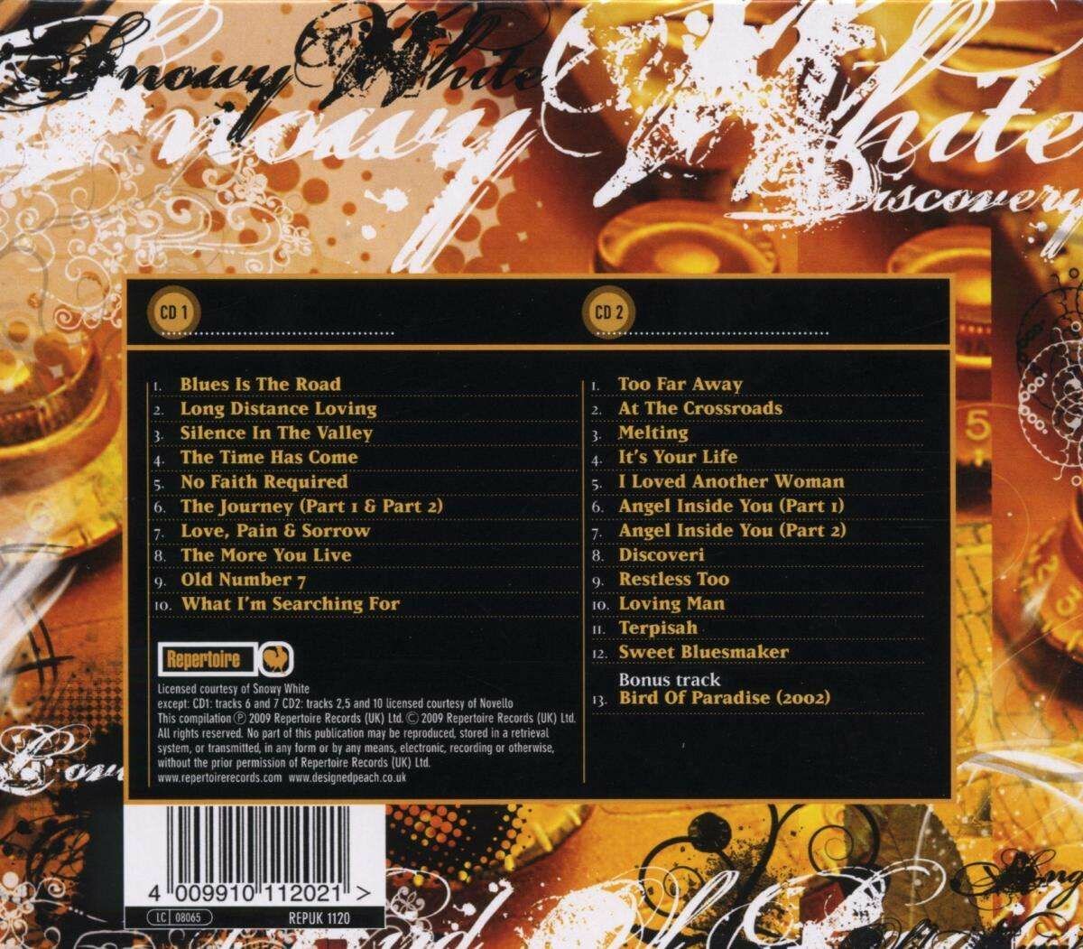 Диск Snowy White - Best Of Snowy White (2 CD) — фото 1