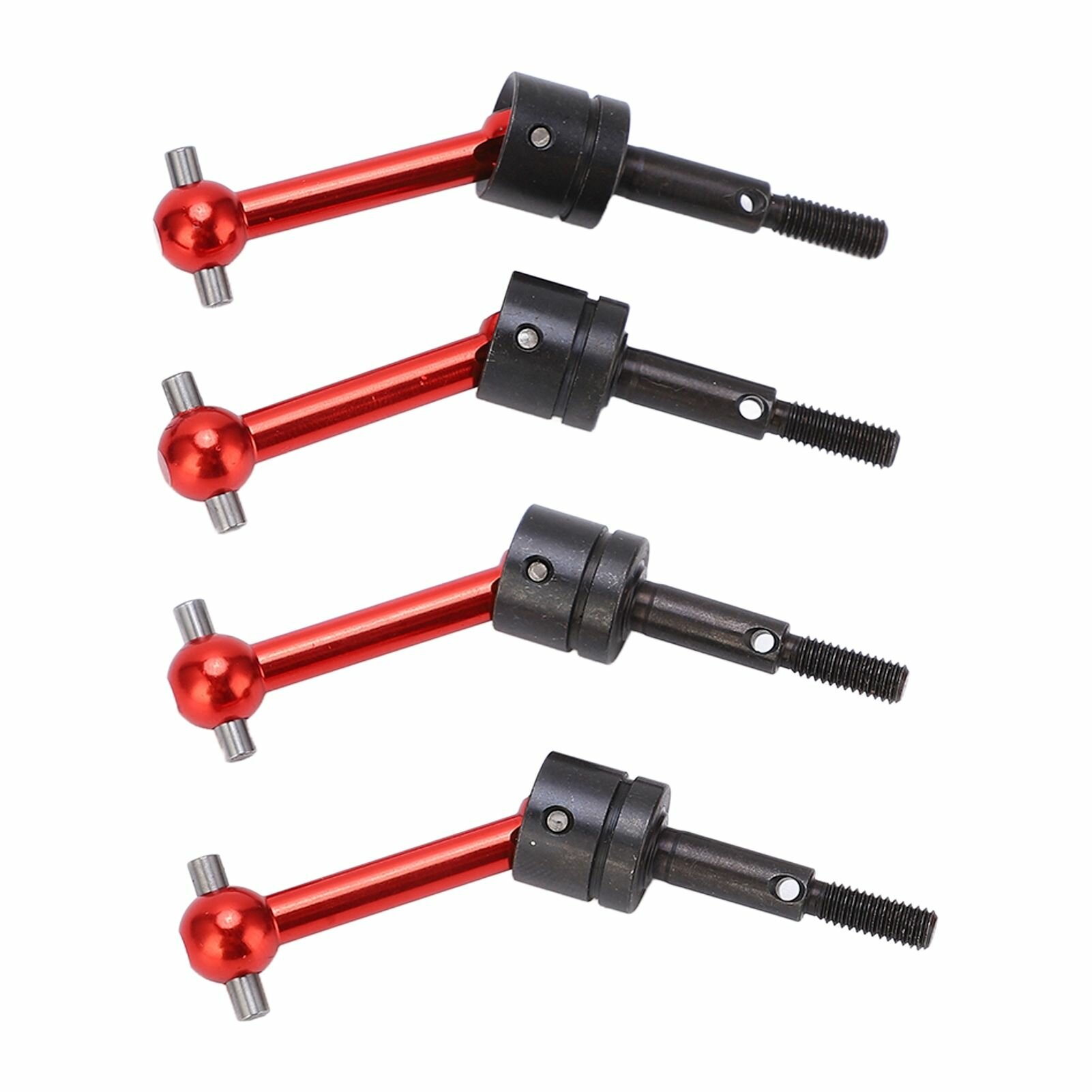 4 шт. металлический универсальный карданный вал CVD 70 мм для Tamiya TT02 1/10 RC машины