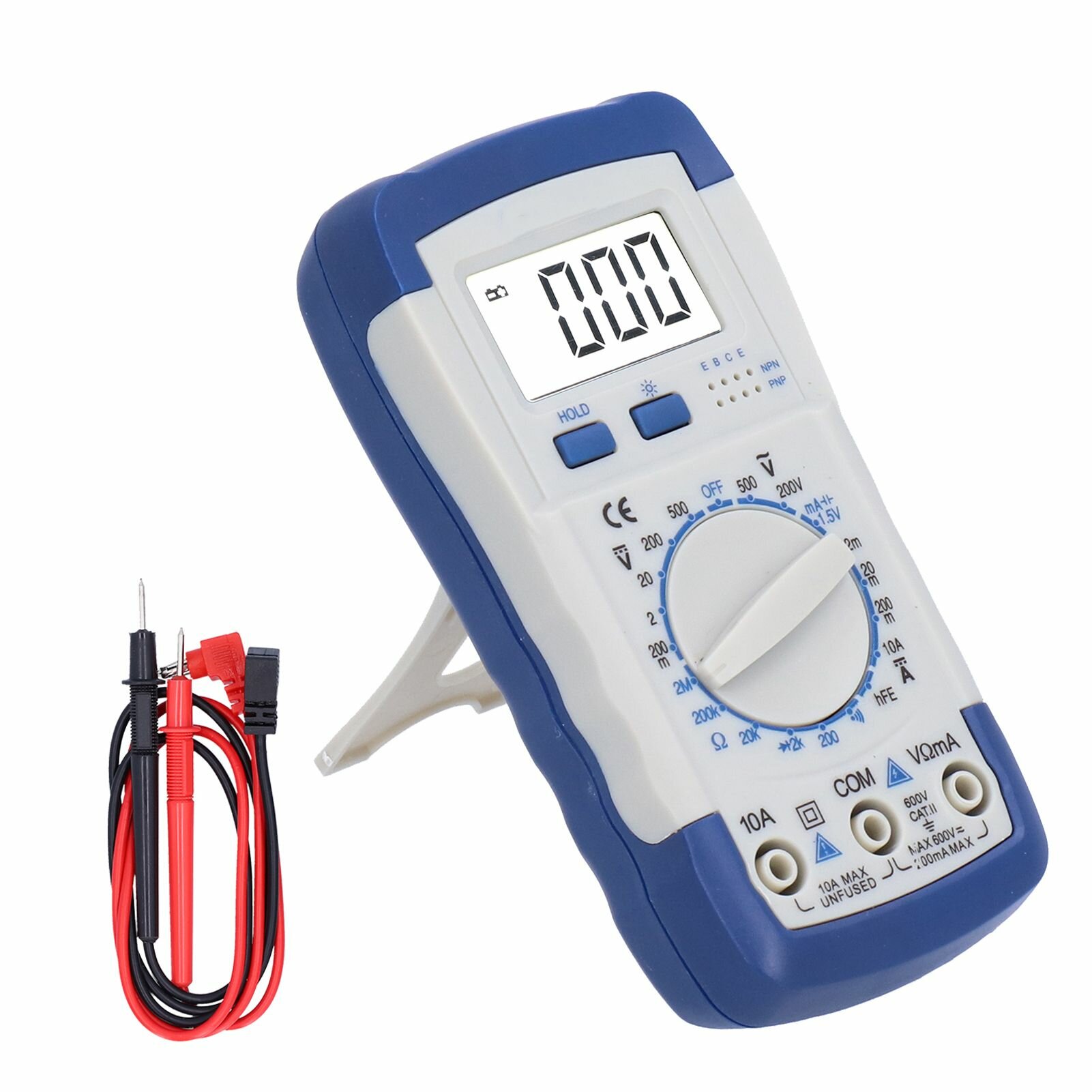 Мультиметр 830L, защищенный, AntiBurn, проверка передач, компактный