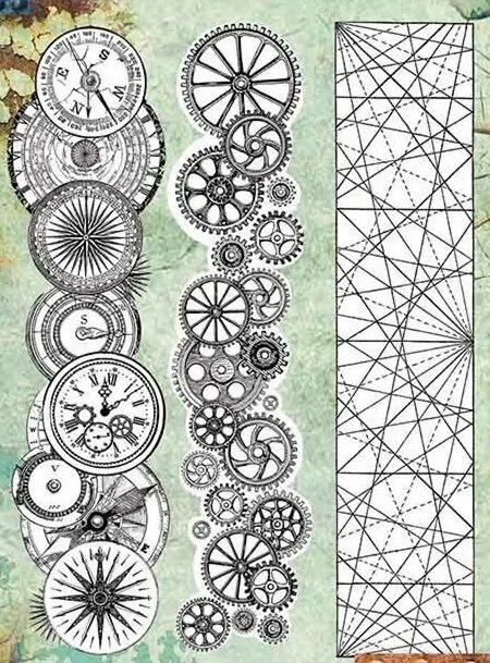 Новое поступление 2021, прозрачные штампы для скрапбукинга, изготовления бумаги, винтажная Дорожная карта, набор штампов, Набор для творчества, без штампов