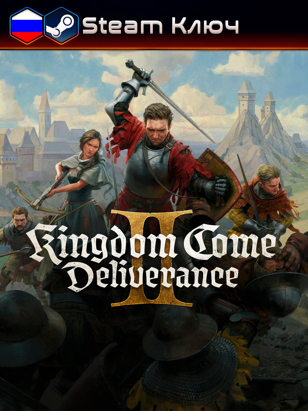 Игра Kingdom Come: Deliverance 2 Steam PC (ПК) Россия + СНГ. Цифровая версия