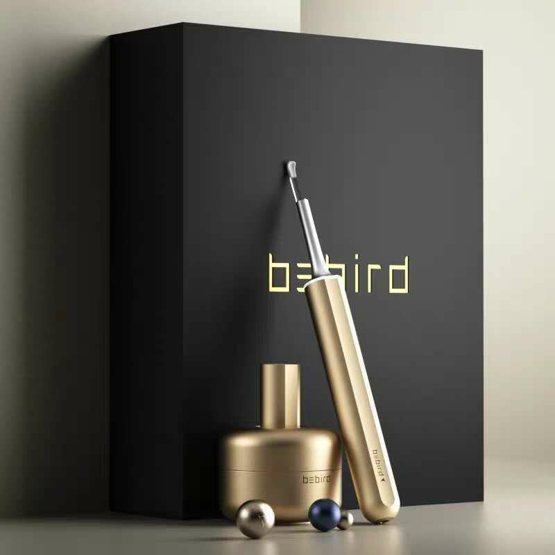 Умная ушная палочка Xiaomi Bebird X17 Pro Ear Cleaning Camera Endoscope, Золотой