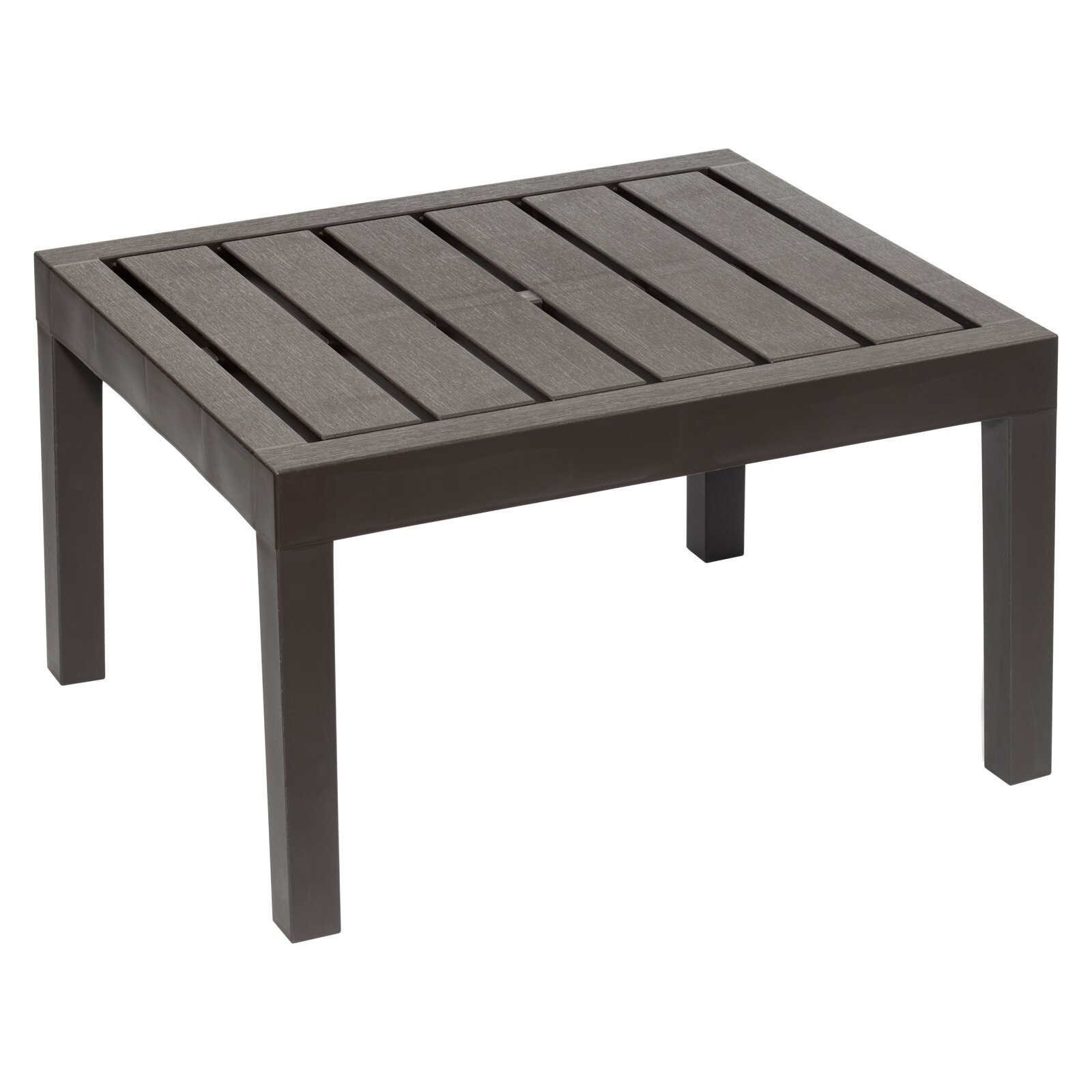 Стол садовый Сима-Ленд "Рейки", прямоугольный, пластик, 65x55x38 см