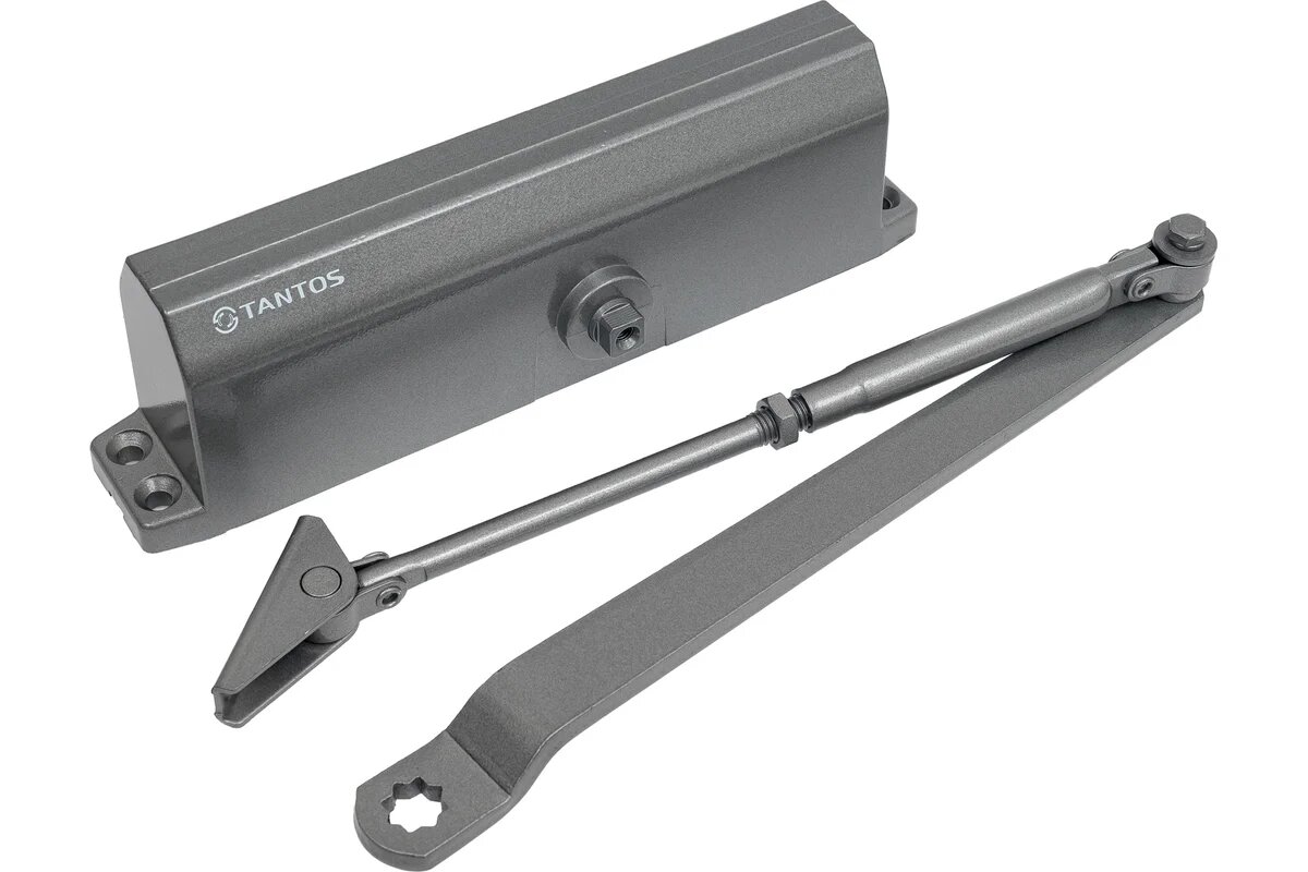 Tantos TS-DC120 графит морозостойкий доводчик EN5 для дверей весом до 150 кг