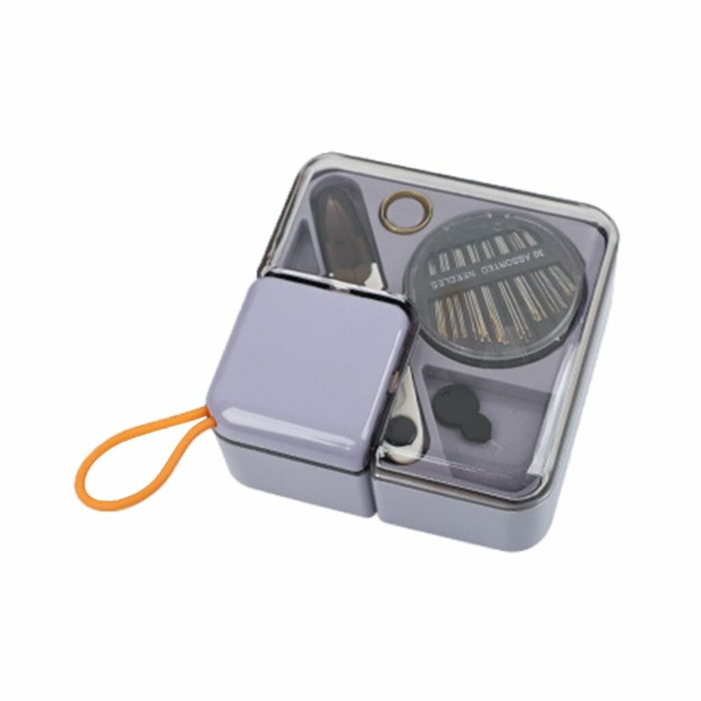 Швейные наборы, коробка, набор аксессуаров для нитевдевателя, измерительная лента, принадлежности путешественников