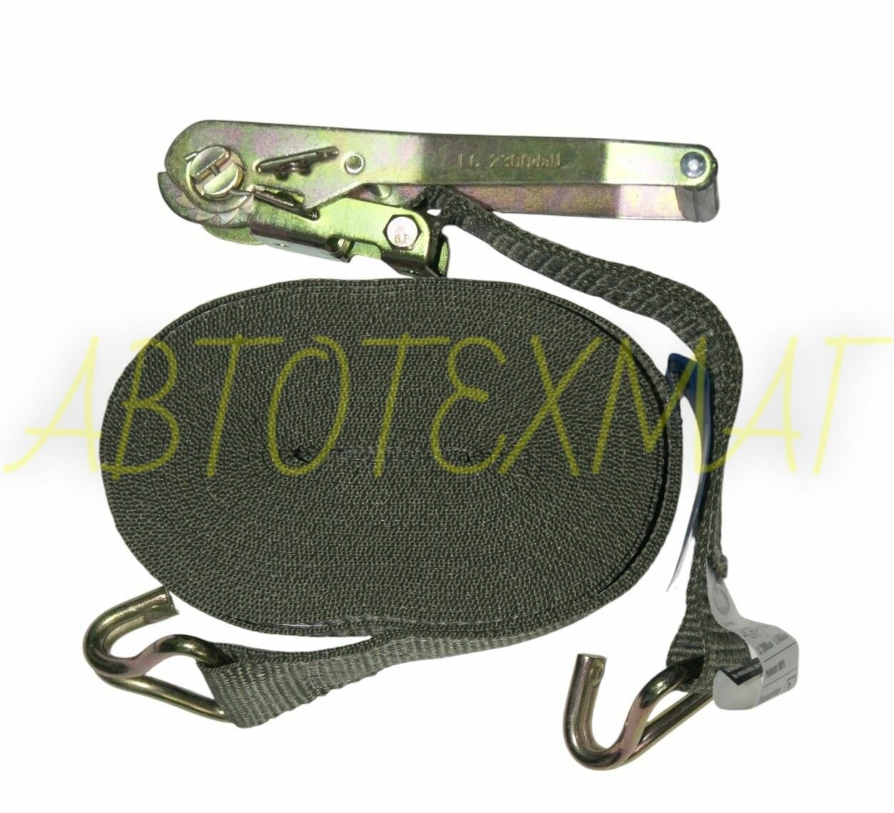 Стяжка груза (стяжной ремень), 2 - 4 тонны, длина 6 метров, ширина ленты 50 мм. DA-01226.