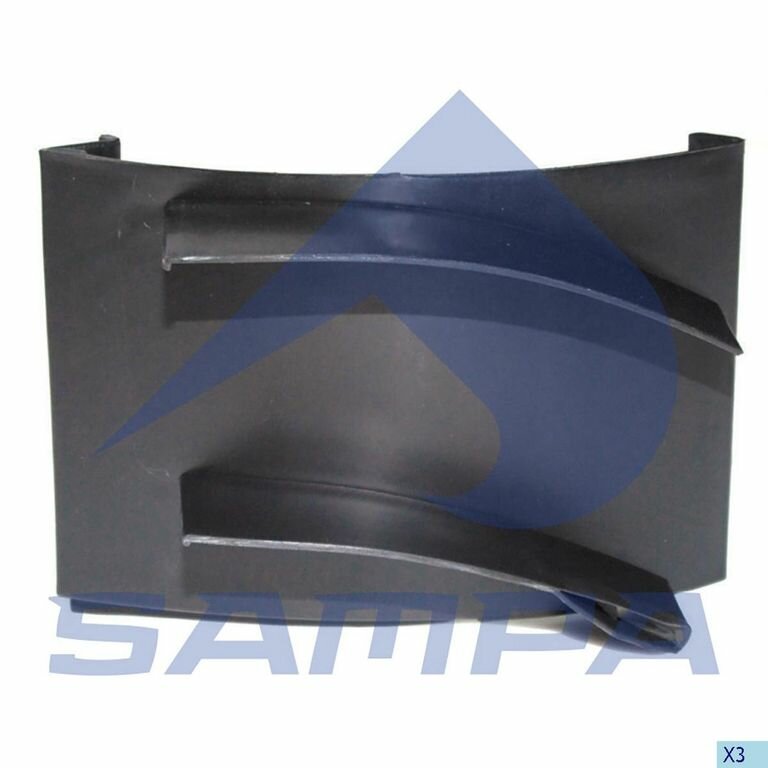 Дефлектор кабины левый внутренний для Мерседес Актрос арт 18100252 SAMPA