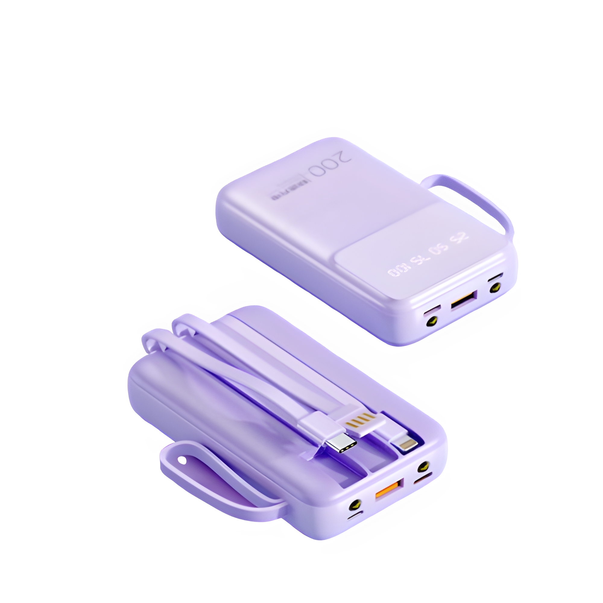 Источник питания Dongguan Chaodian YM-792, 10000mAh, фиолетовый