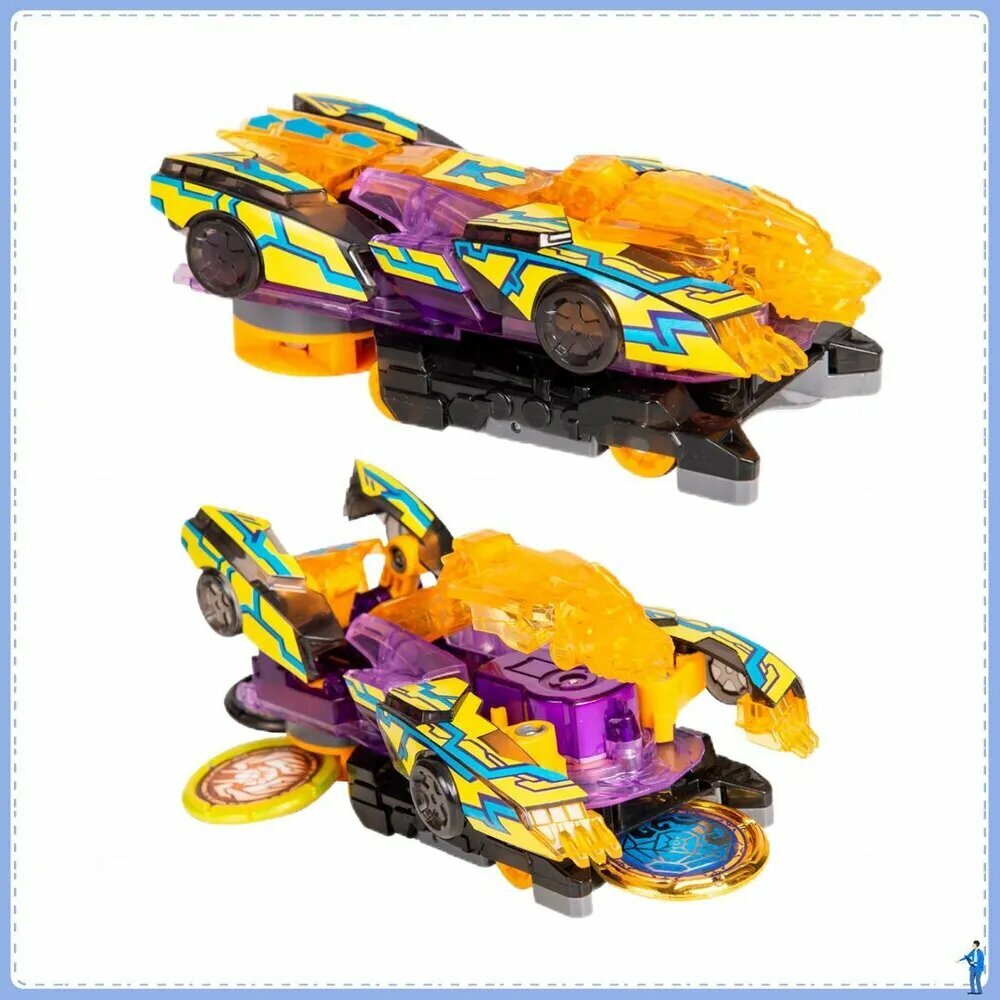 AULDEY. Машинка - трансформер. Скричер-дрифт "Хантер".