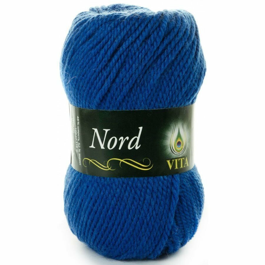 Пряжа Vita NORD 4765 васильковый (1 моток)